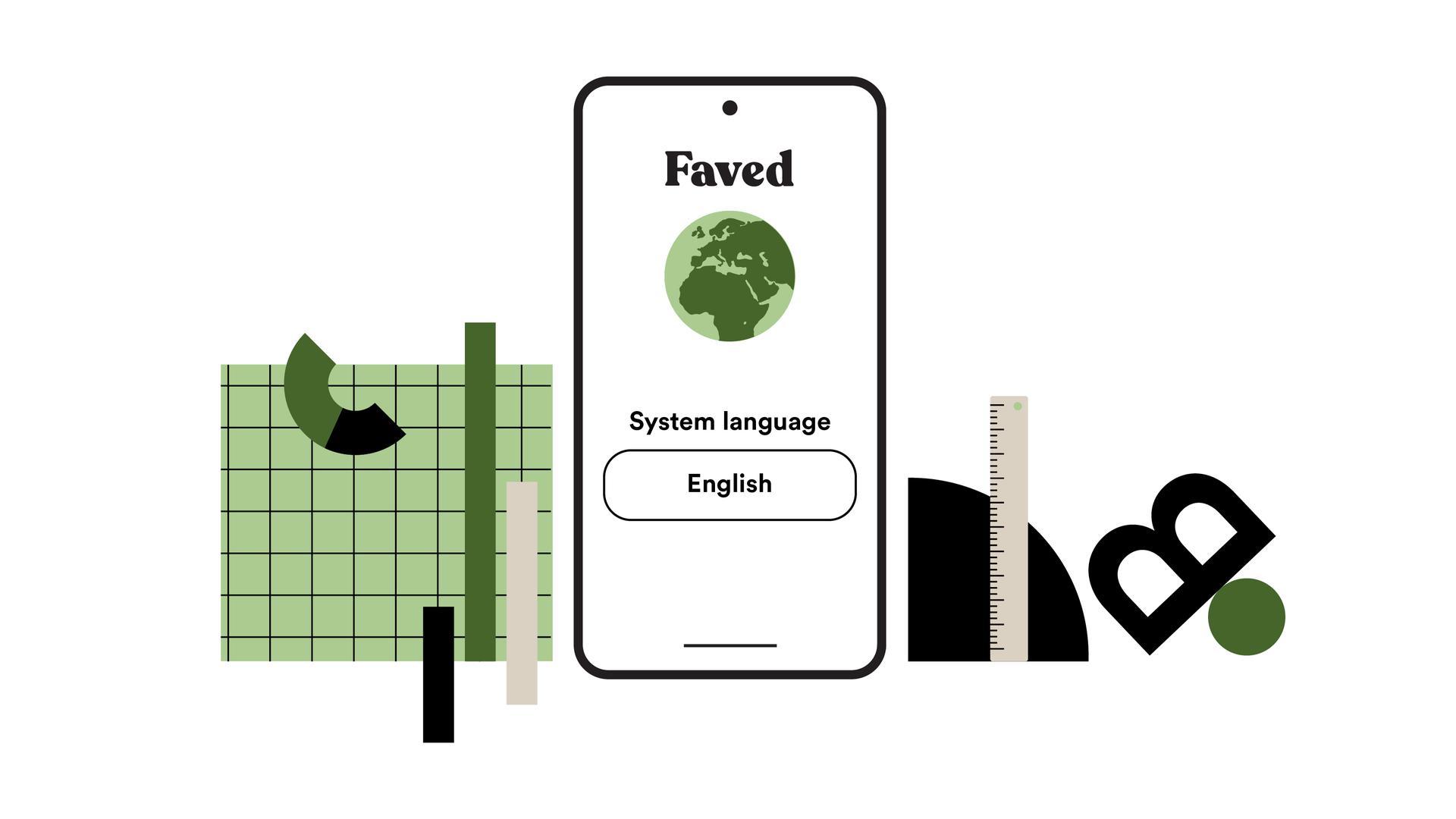 How to change your system language (App) - Faved